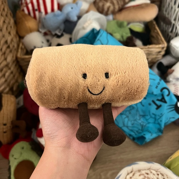 Jellycat | Toys | Jellycat Tan And Brown Plush Log | Poshmark